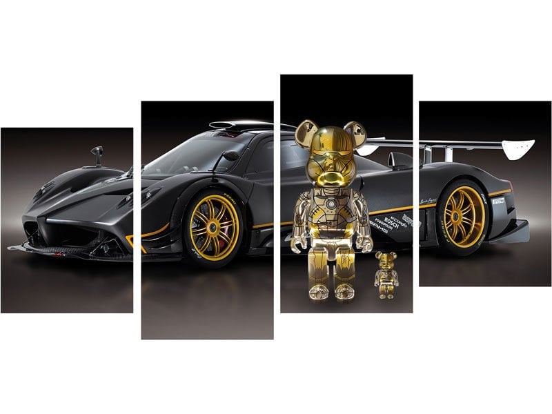 BEAR AND SPORT CAR TABLO – Twinshome